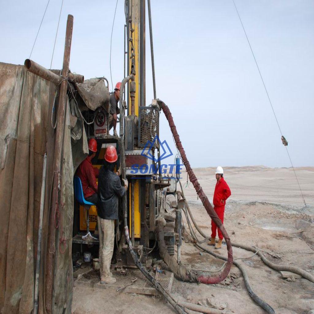 1000m Full Hydraulic Crawler Core Drilling Rig (SCF-4) - Songte The ...