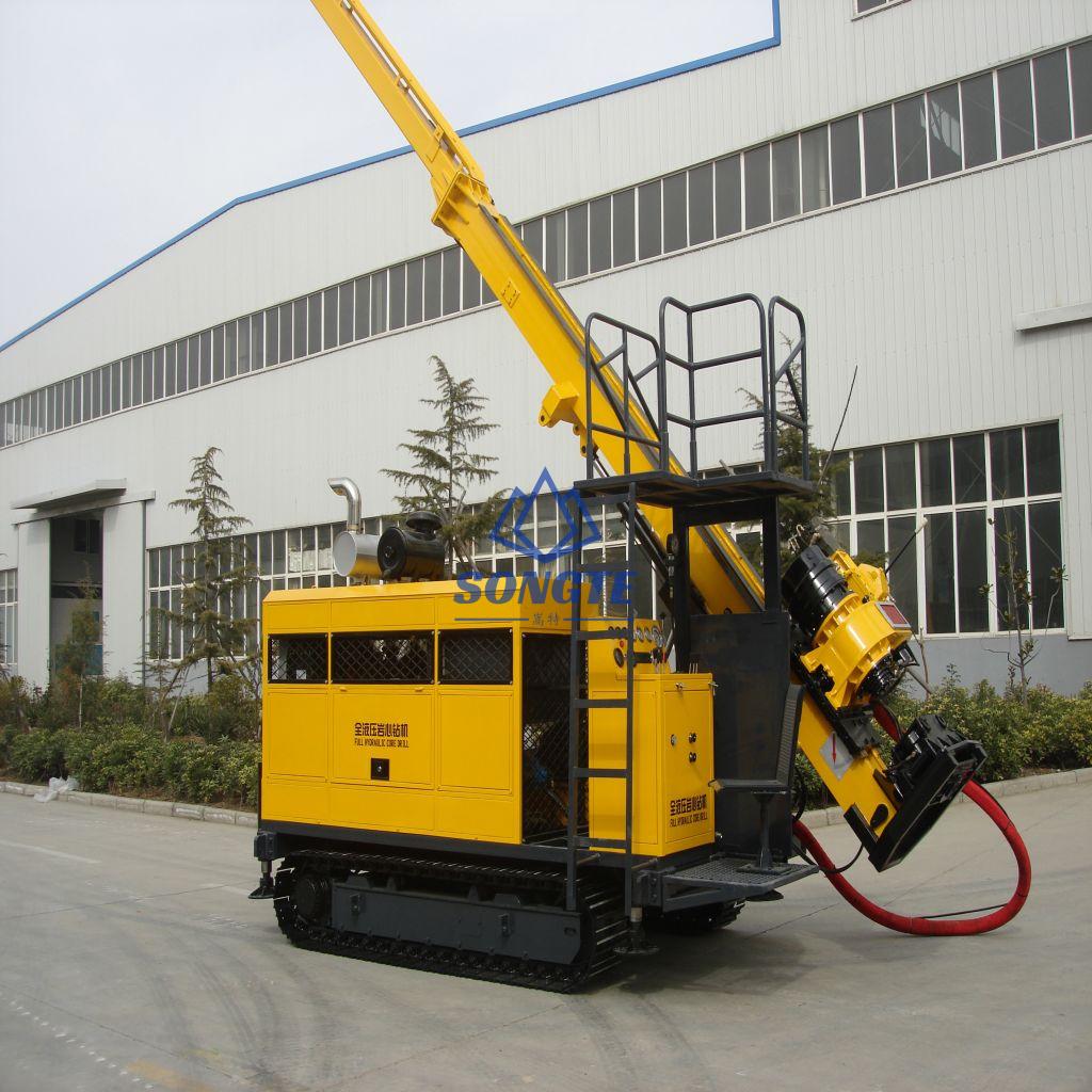 1000m Full Hydraulic Crawler Core Drilling Rig (SCF-4) - Songte The ...
