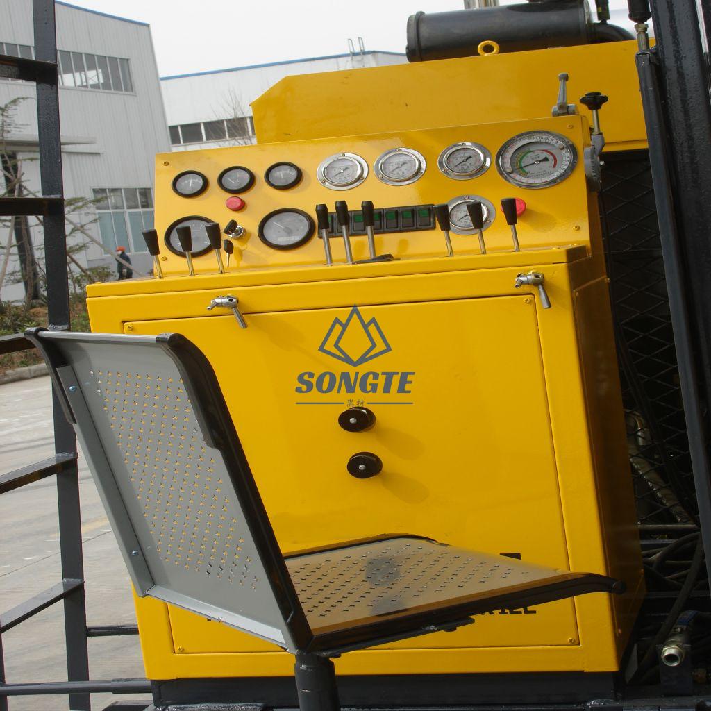 1000m Full Hydraulic Crawler Core Drilling Rig (SCF-4) - Songte The ...