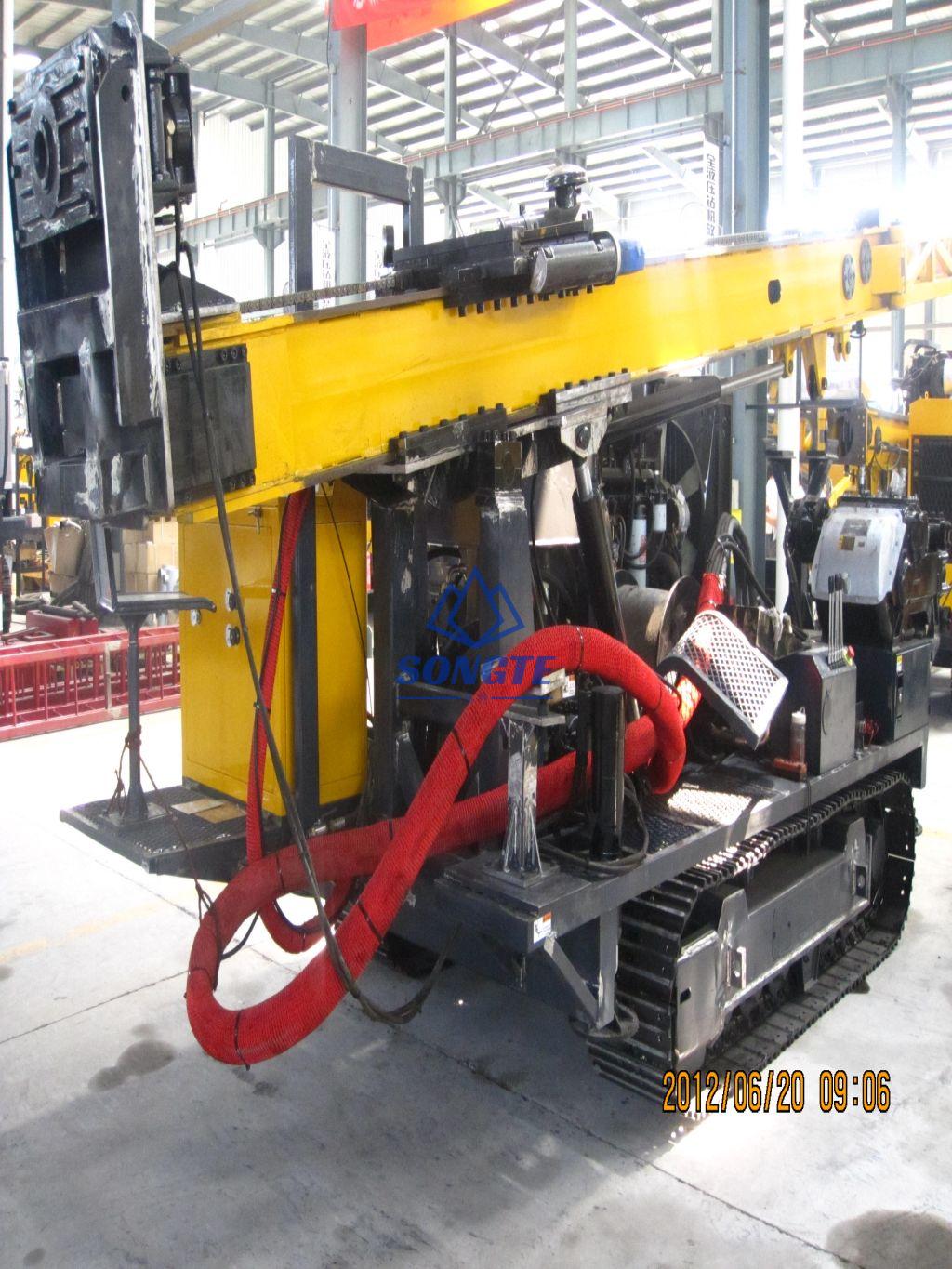 1500m Full Hydraulic Crawler Core Drilling Rig (SCF-5) - Songte The ...