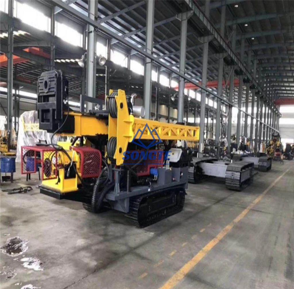 2000m Full Hydraulic Crawler Core Drilling Rig (SCF-6) - Songte The ...