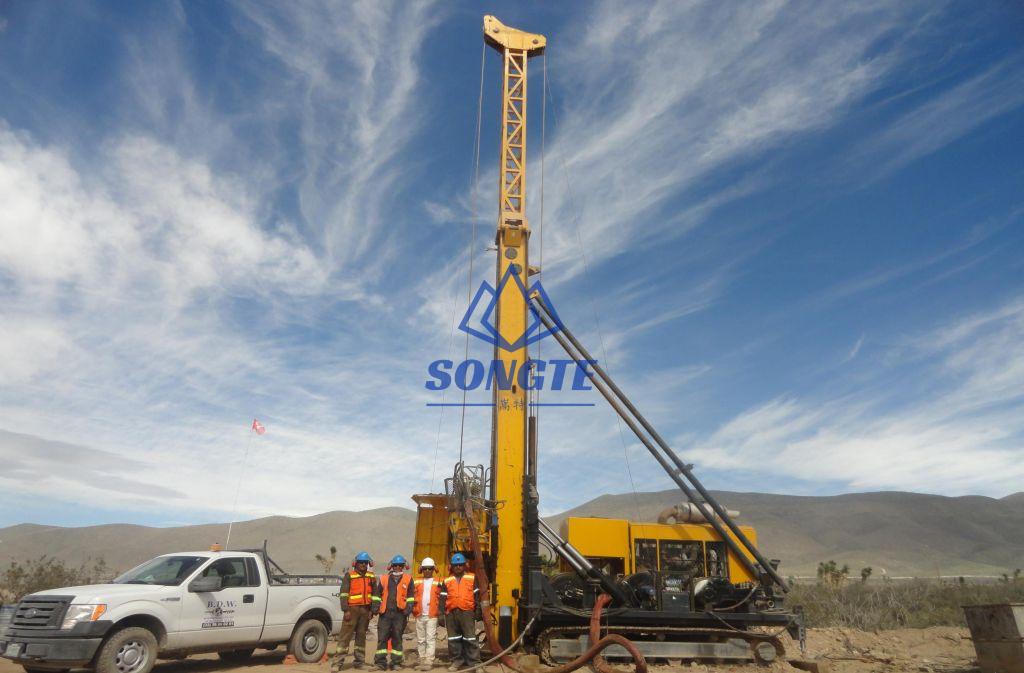 3000m Full Hydraulic Crawler Core Drilling Rig (SCF-8) - Songte The ...