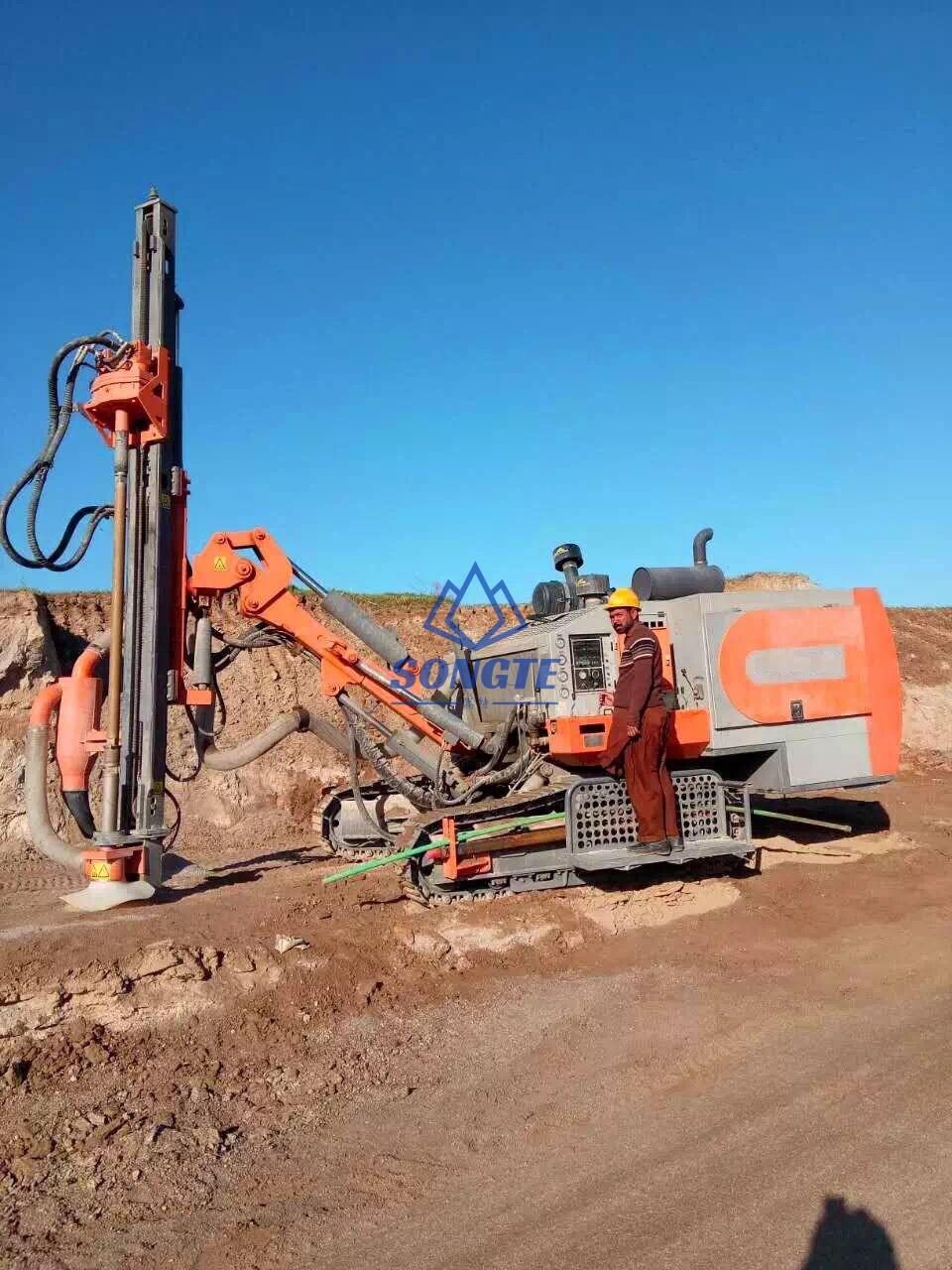 SD-545 Integrated DTH Drilling Rig With Air compressor - Songte The ...