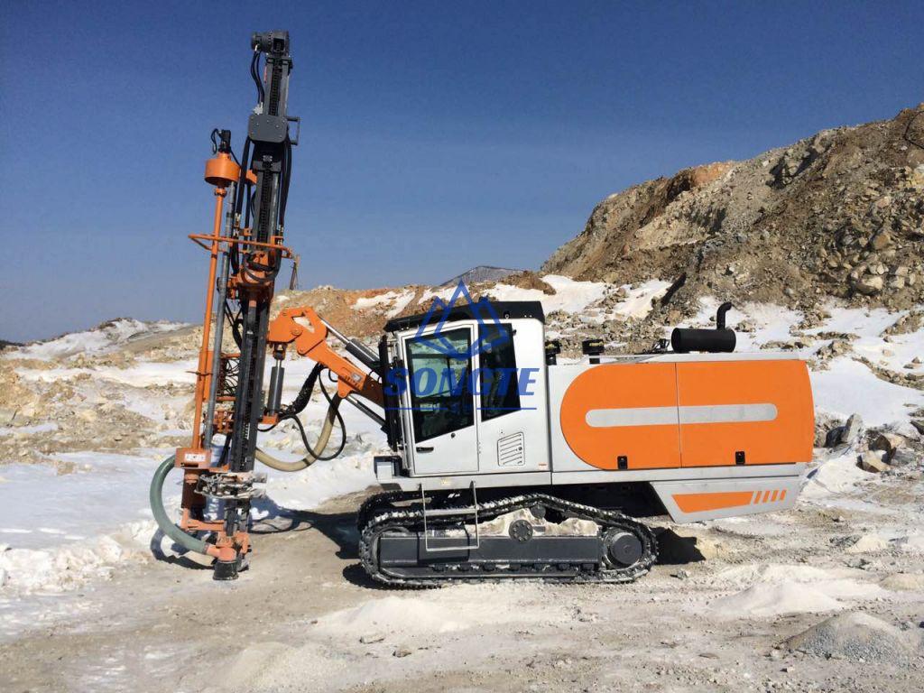 SDA-44 Automatic Integrated DTH Drilling Rig With Air Compressor ...