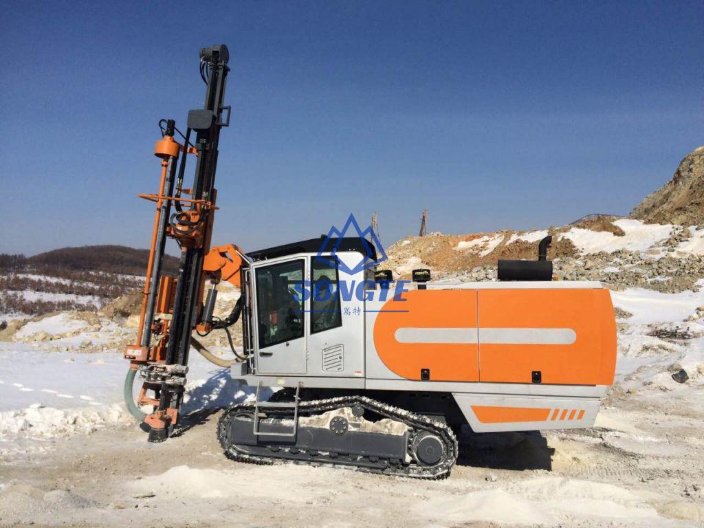 SDA-44 Automatic Integrated DTH Drilling Rig With Air Compressor ...