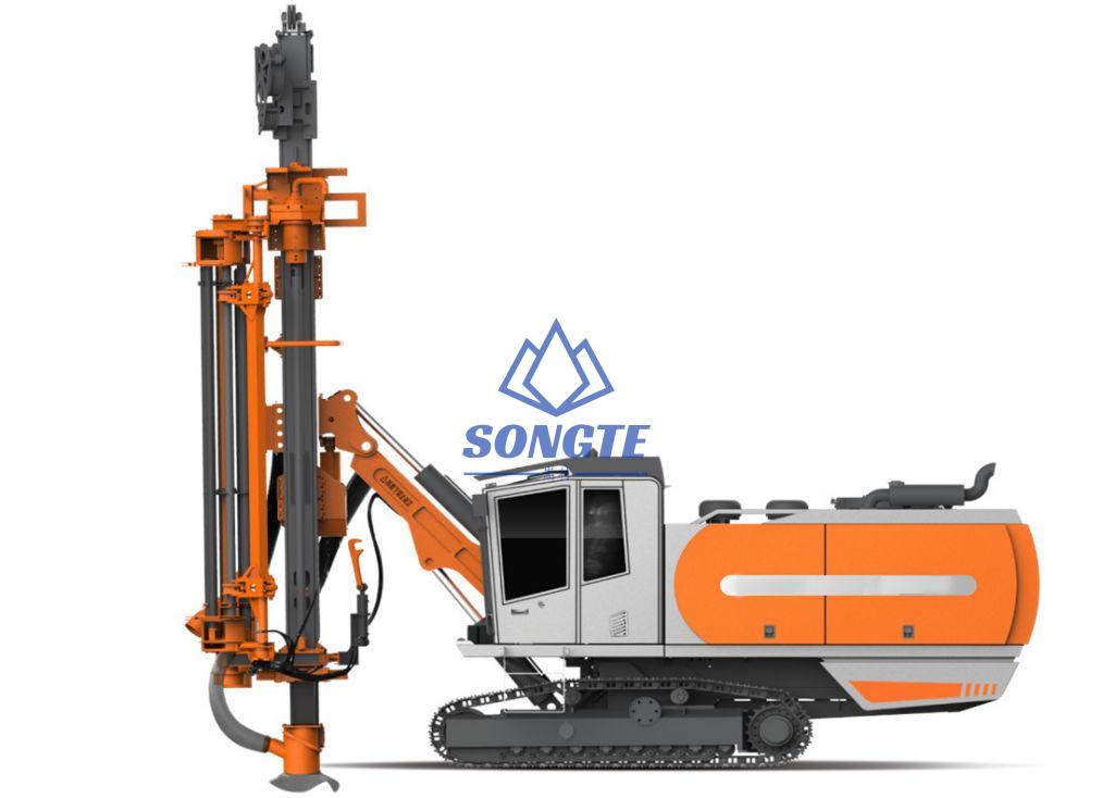 SDA-45 Automatic Integrated DTH Drilling Rig With Air Compressor ...