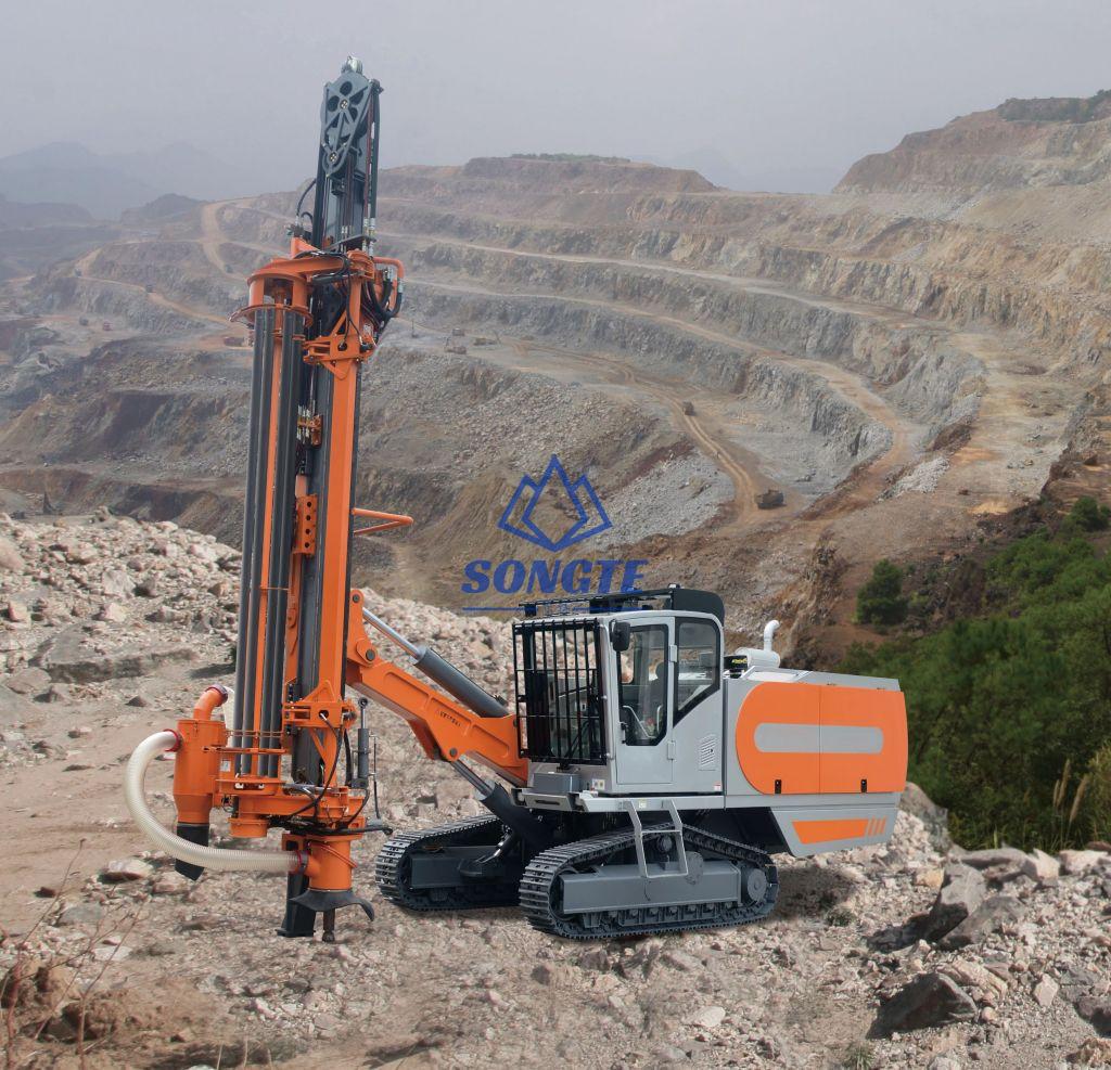 SDA-45 Automatic Integrated DTH Drilling Rig With Air Compressor ...
