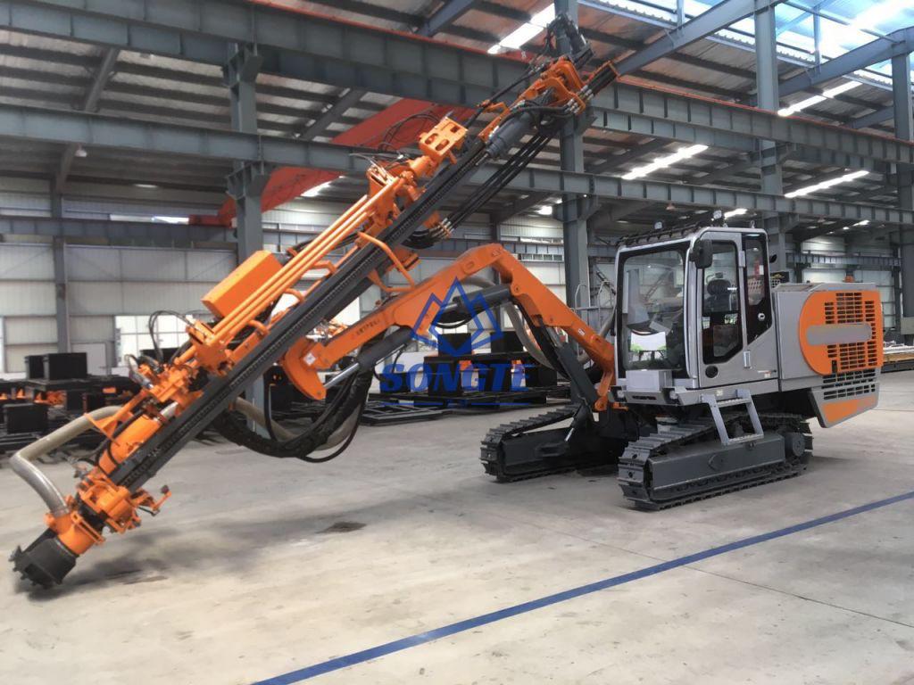 SDA-63 Automatic Integrated Top Hammer Drilling Rig With Air Compressor ...