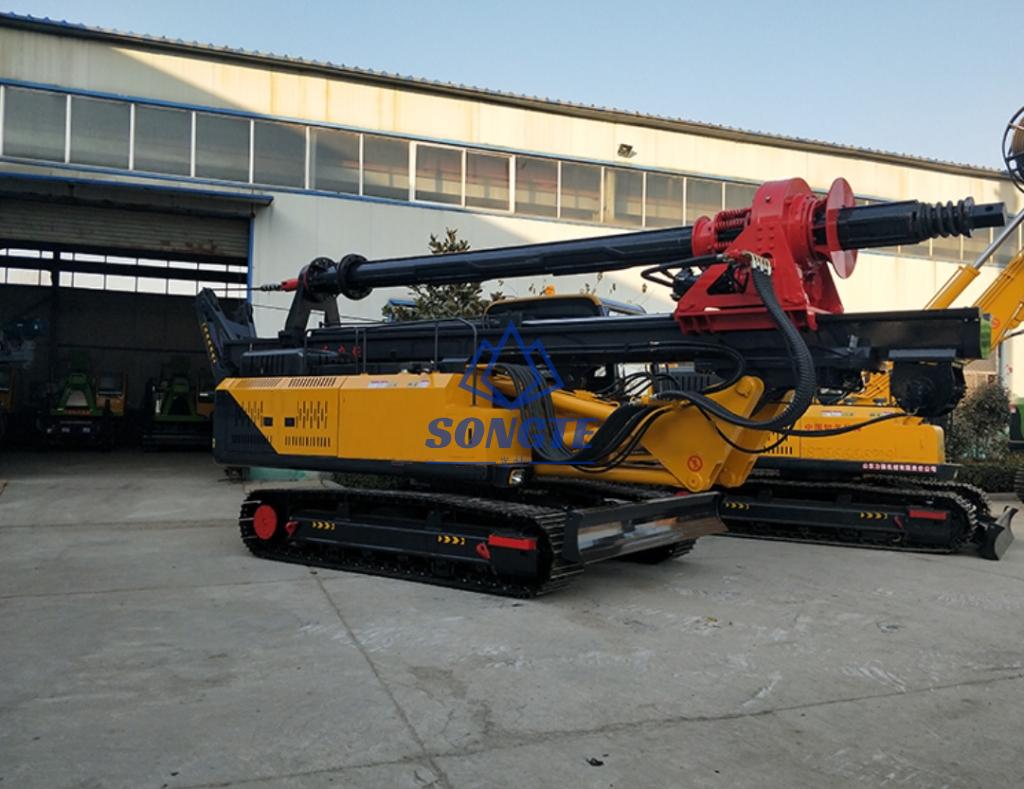 SR-815 Crawler-mounted Drilling Rig For Foundation Piles15m - Songte ...
