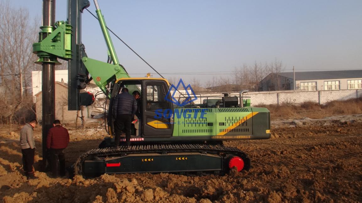 SR-835 Crawler Type Rotary Piling Rig 35m - Songte The leader of one ...