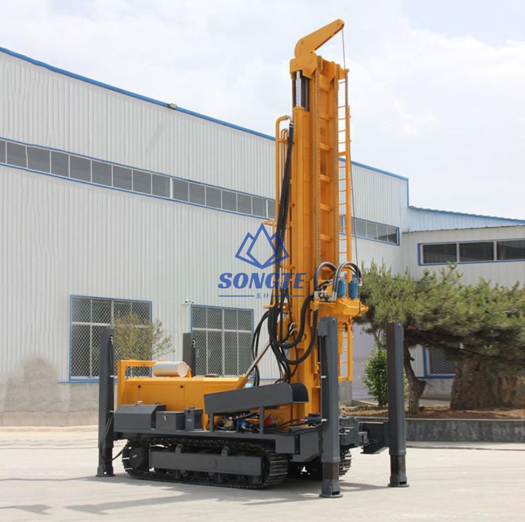 300m Crawler Type Water Well Drilling Rig (SW-300C) - Songte The leader ...