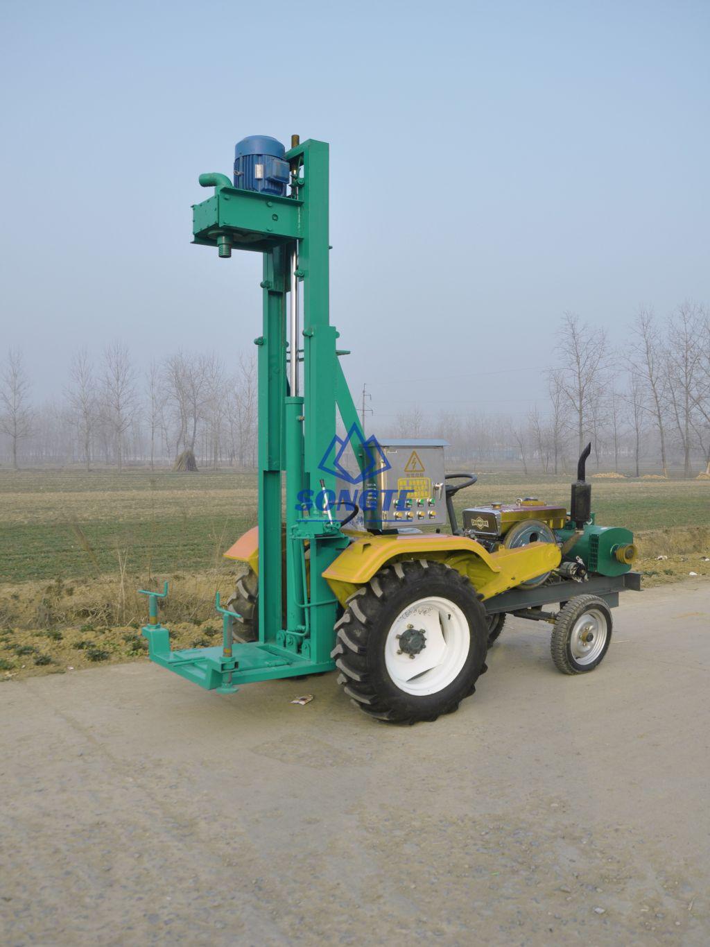 SDA-45 Automatic Integrated DTH Drilling Rig With Air Compressor ...