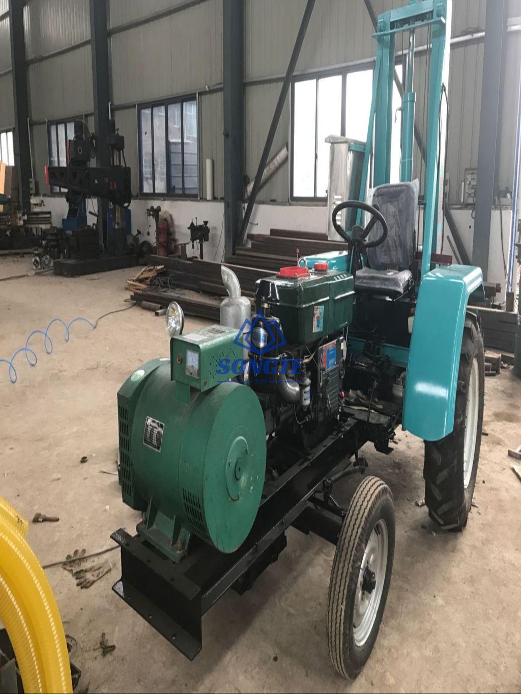 120m Tractor Mounted Water Well Drilling Rig (SW-120WT) - Songte The ...