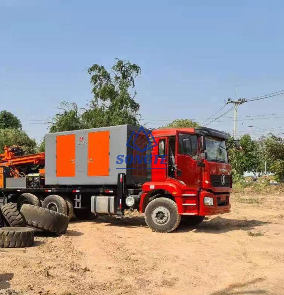 200m Truck Mounted Water Well Drilling Rig (SW-200T) - Songte The ...