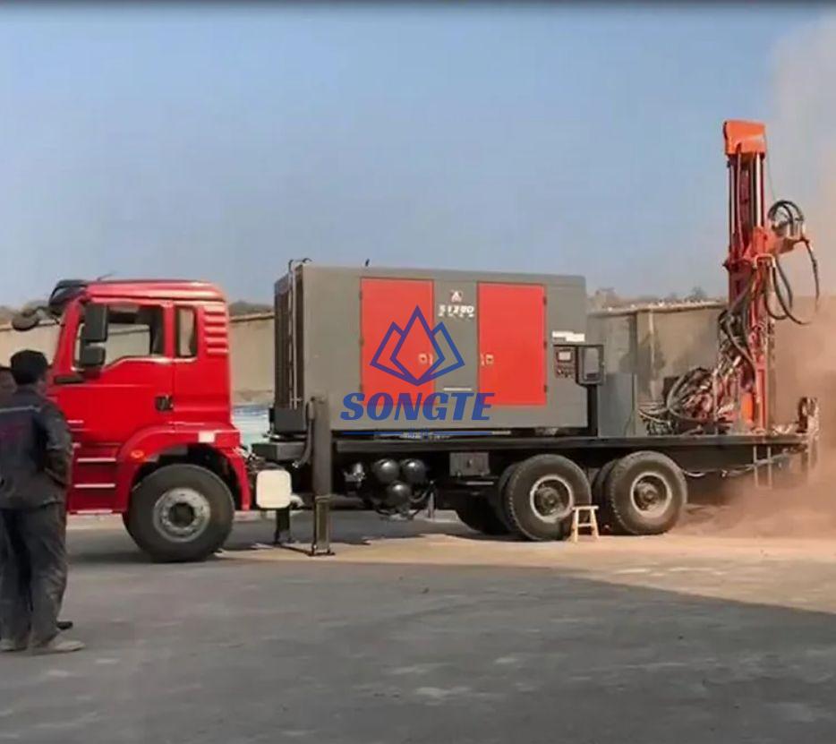 200m Truck Mounted Water Well Drilling Rig (SW-200T) - Songte The ...