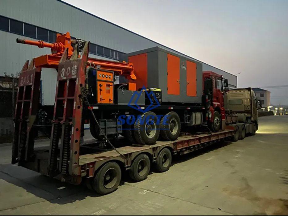 200m Truck Mounted Water Well Drilling Rig (SW-200T) - Songte The ...