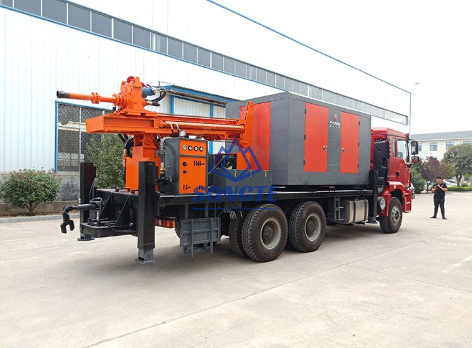 200m Truck Mounted Water Well Drilling Rig (SW-200T) - Songte The ...