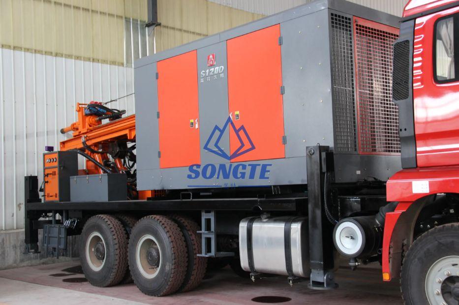 200m Truck Mounted Water Well Drilling Rig (SW-200T) - Songte The ...