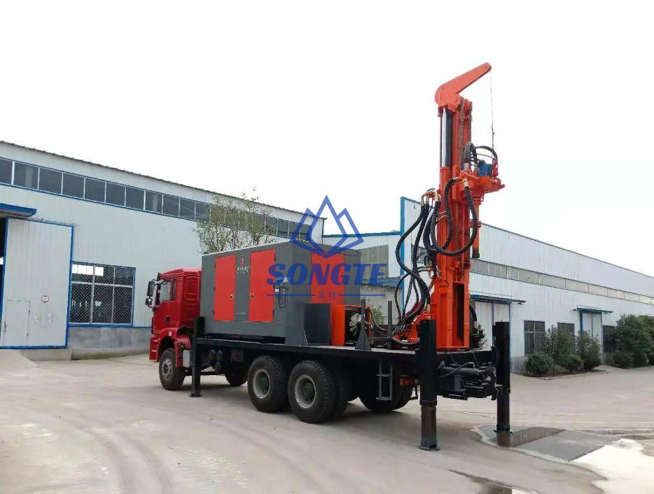 200m Truck Mounted Water Well Drilling Rig (SW-200T) - Songte The ...
