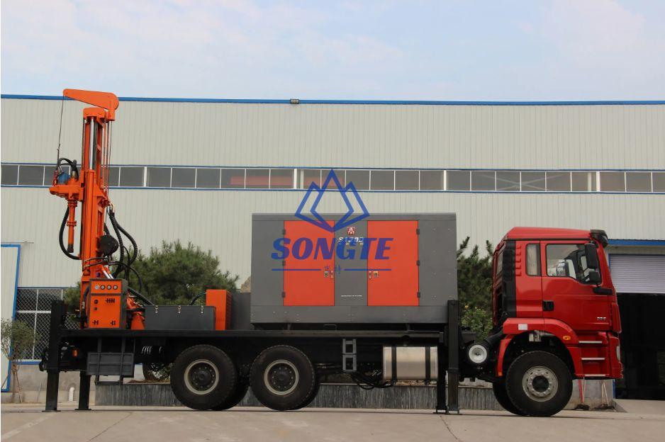 200m Truck Mounted Water Well Drilling Rig (SW-200T) - Songte The ...