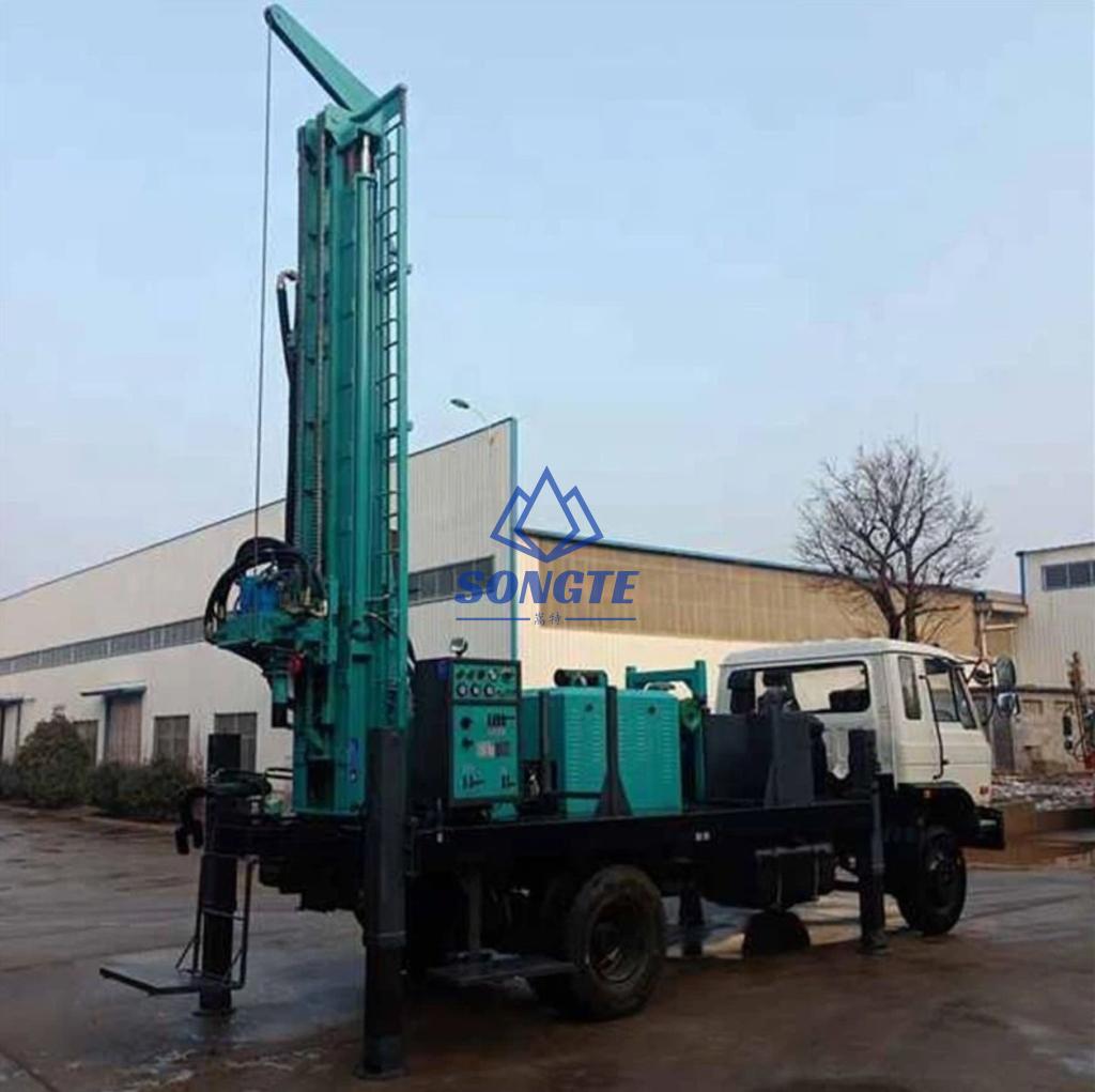 300m Crawler Type Water Well Drilling Rig (SW-300C) - Songte The leader ...