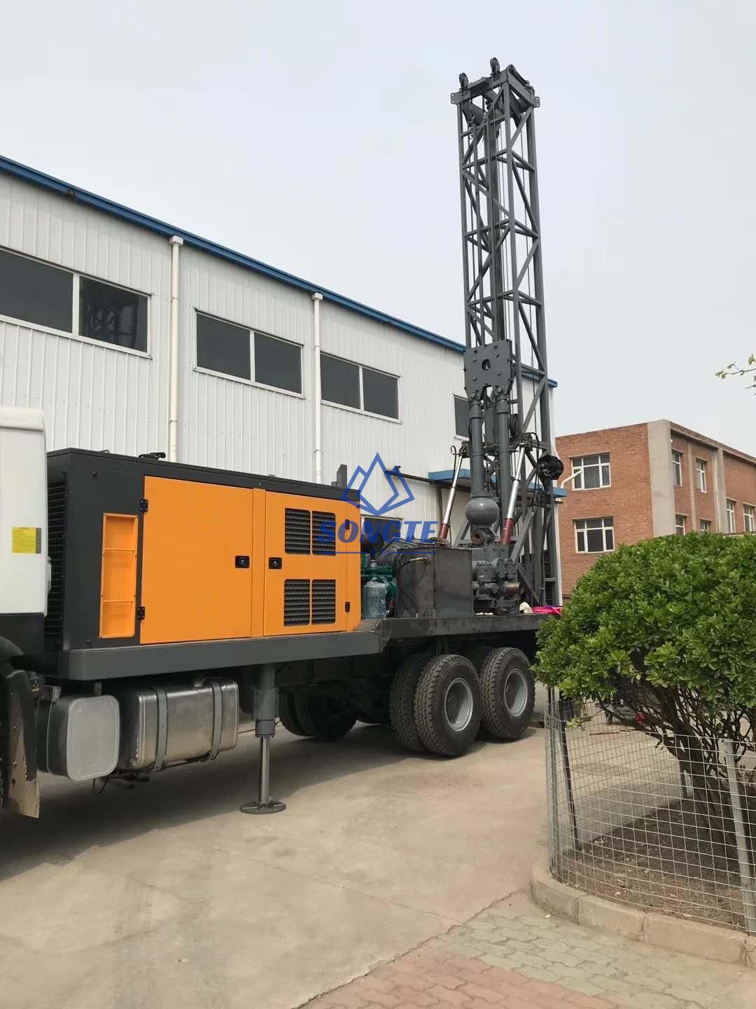 300m Crawler Type Water Well Drilling Rig (SW-300C) - Songte The leader ...